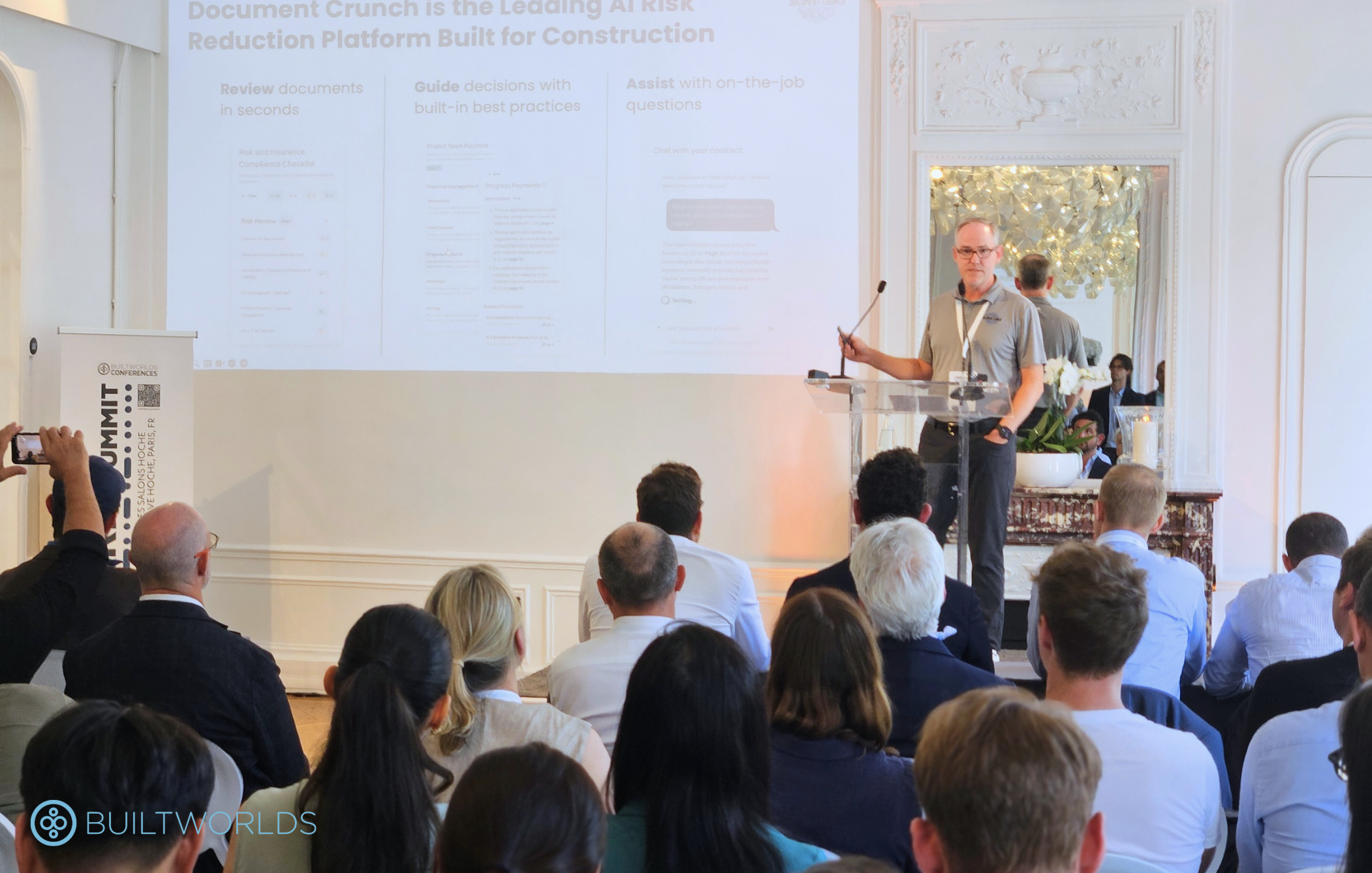 Paris Summit 2025 Demo Day Winner (Later-Stage Startup): Document Crunch - BuiltWorlds